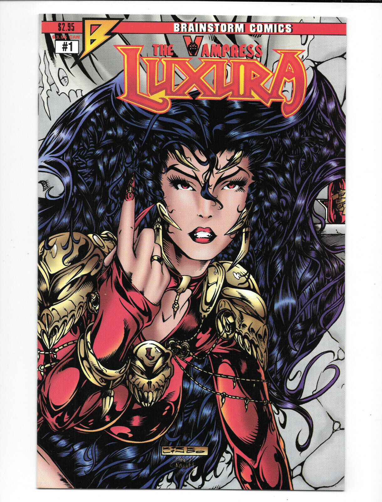 Vampress Luxura #1 1996 NM Brainstorm Comics | eBay