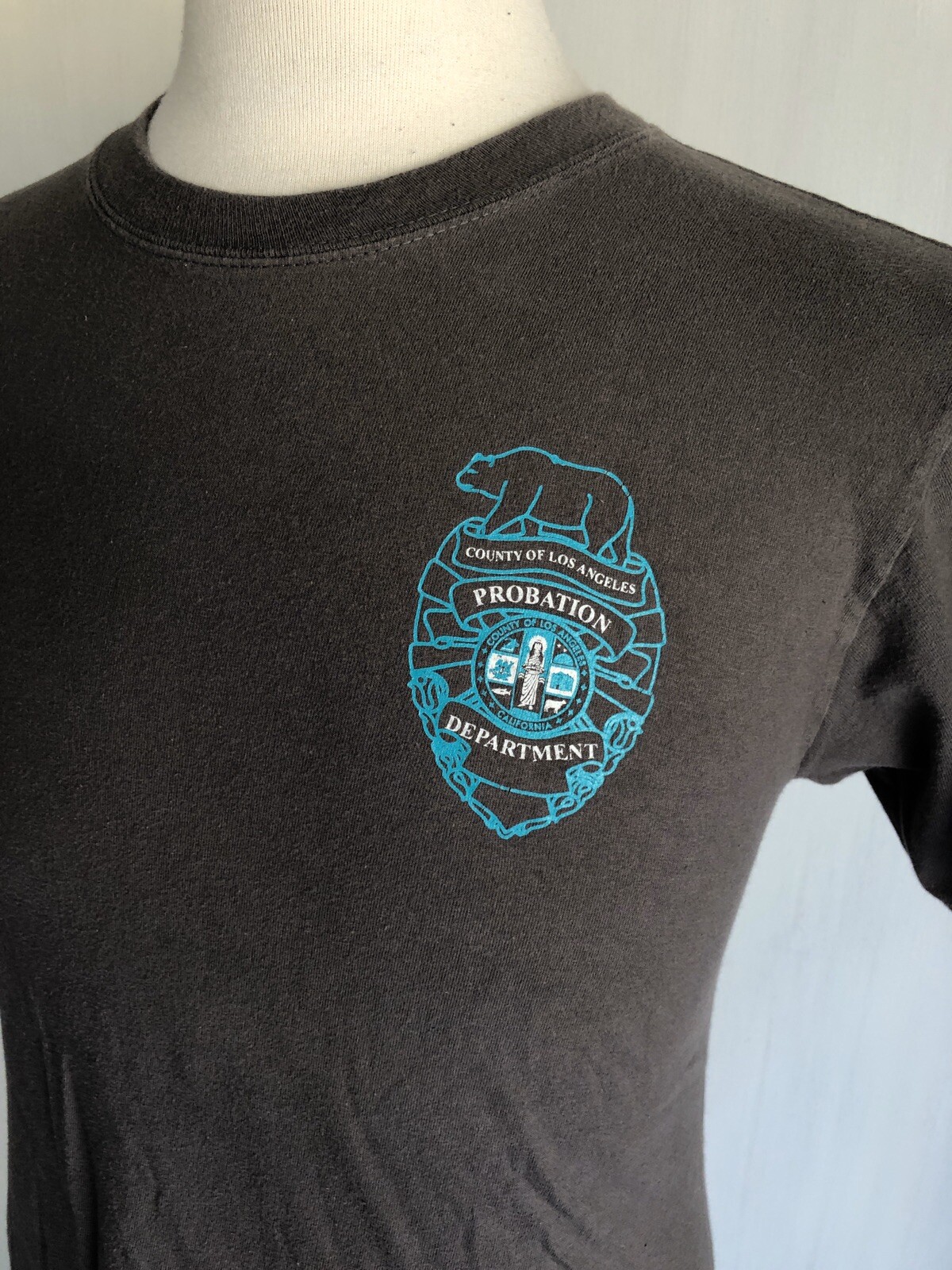 LOS ANGELES COUNTY PROBATION DEPARTMENT (2016) LAPD Challenge T-Shirt ...