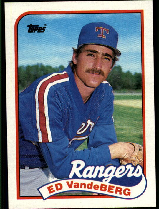 1989 Topps #242 Ed VandeBerg - NM | eBay
