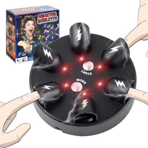 Shock Roulette Party Game, Electric Game of Chance,Finger Shock Game ...
