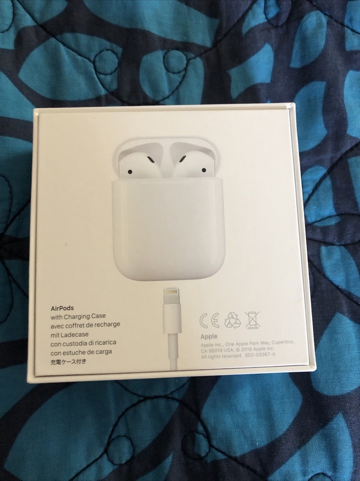 Orig. Replacement BOX ONLY Apple Air Pods Wireless Earbuds Empty Box ...