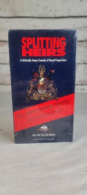 Splitting Heirs (VHS, 1993) Brand New Sealed PROMOTIONAL/DEMO/SCREENER ...