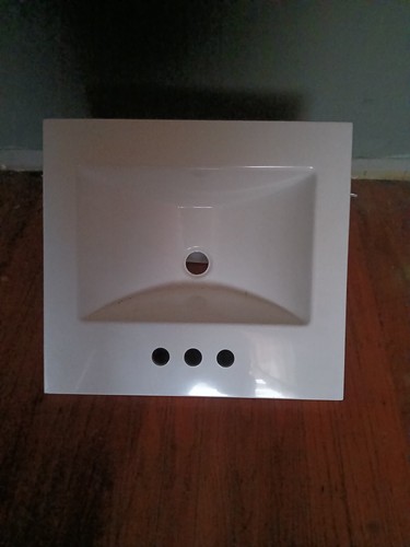 Bathroom Sink 18" X 17" Square | eBay
