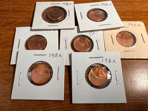 ERROR OFF CENTER CENT 198X | eBay