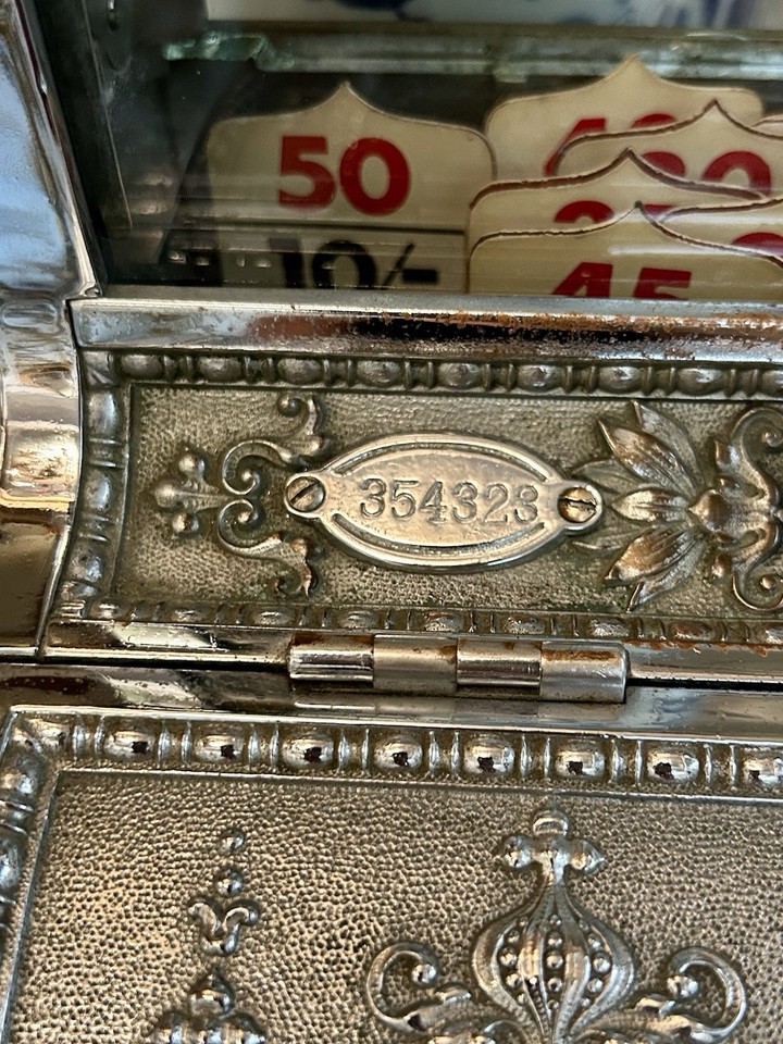 Chrome National Cash Register Till Shop Counter Display Money Safe box ...