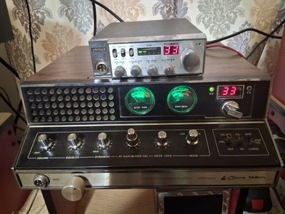 Cobra142 AM/SSB Base And A Uniden PC122XL AM/SSB Mobile, No Mic Or ...