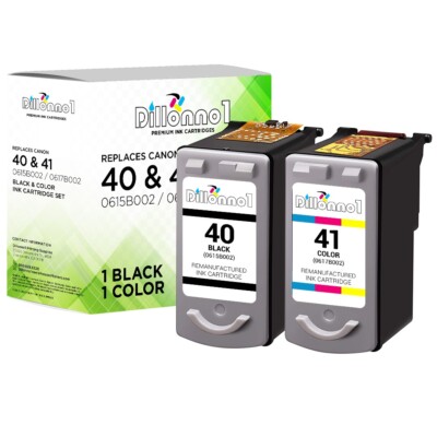 2PK For Canon PG 40 CL 41 Ink Combo For PIXMA MP190 MP210 MP450 MP460 ...