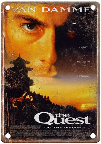 Quest Vintage Movie Poster Old Retro Look Metal Sign MP3600 | eBay