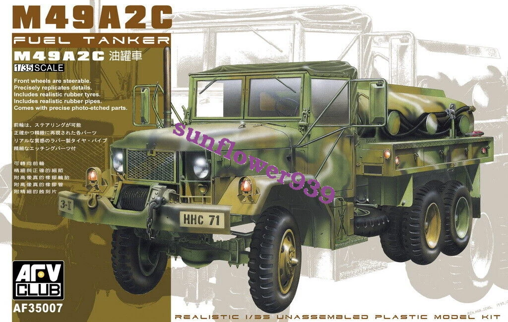 M49A2C Fuel Tanker -- Plastic Model Military Tanker Kit --, 40% OFF