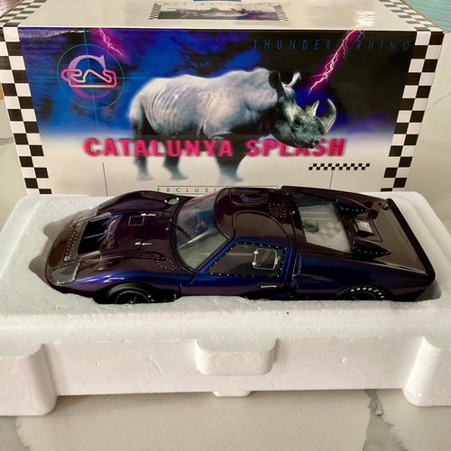 Exoto Standox 1:18 Ford GT 40 Catalunya Splash Thunder Rhino Exclusive ...