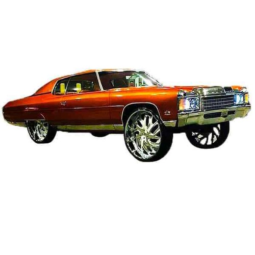 Lifted Donk Chevy Caprice Adjustable Trailing Arm Lift Kit Extended 71 ...