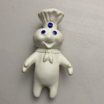 Pillsbury Dough Boy Figure Rubber Vinyl Doll 7.5 " Collectable Vintage ...