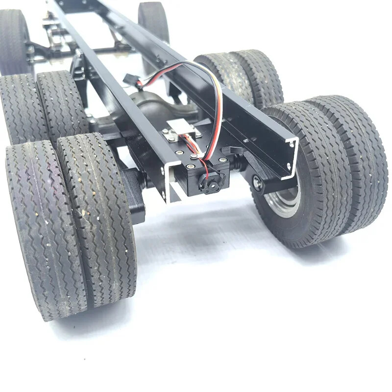Rear Axle Suspension Lift Kit for 1/14 RC Truck 6X2 Tamiya Scania 770S ...