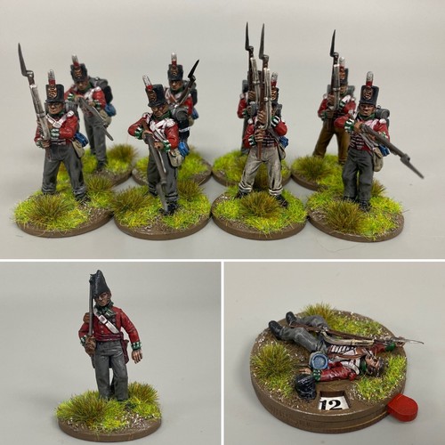 BRITISH LINE INFANTRY NAPOLEONIC WAR 28MM HISTORICAL WARGAMING SHARP ...