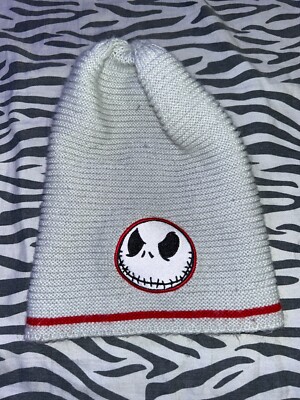 Disney Parks The Nightmare Before Christmas Jack Skellington Hat Beanie ...