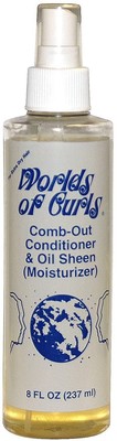 World Of Curls Worlds Of Curls Comb Out Conditioner, Regular, 8 Oz ...
