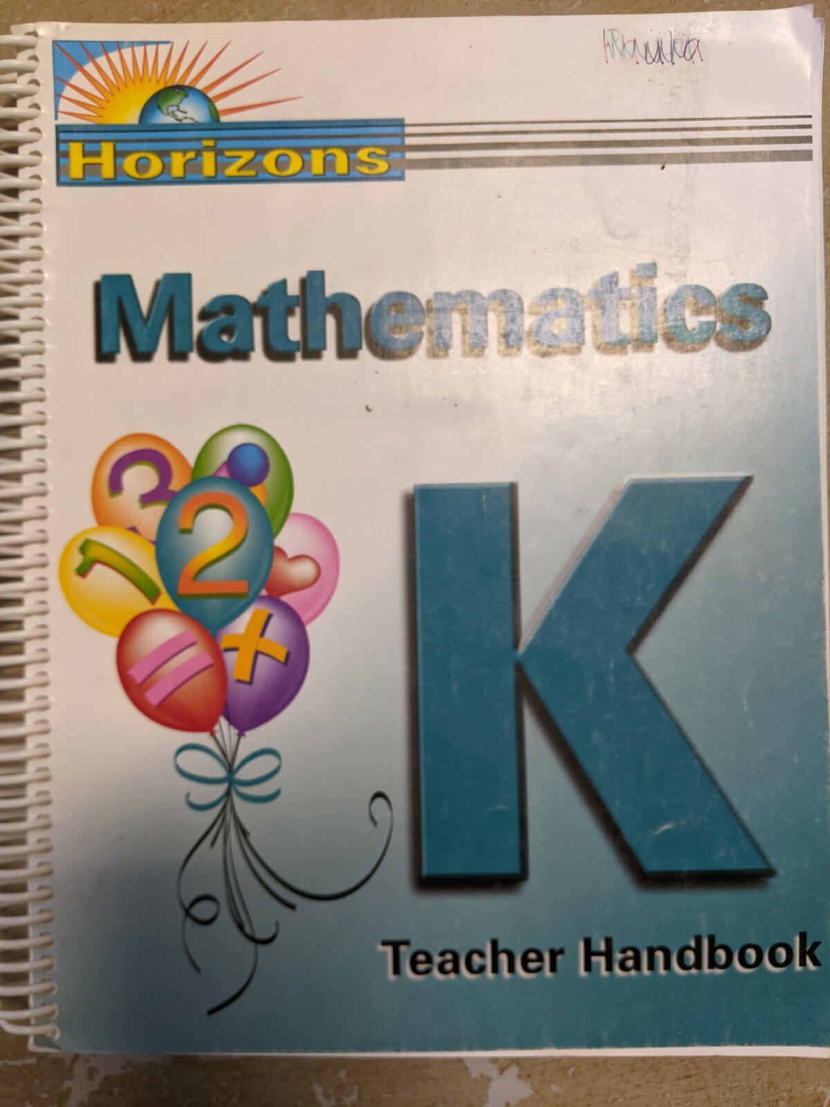 Horizons K Mathematics Teacher Handbook | eBay