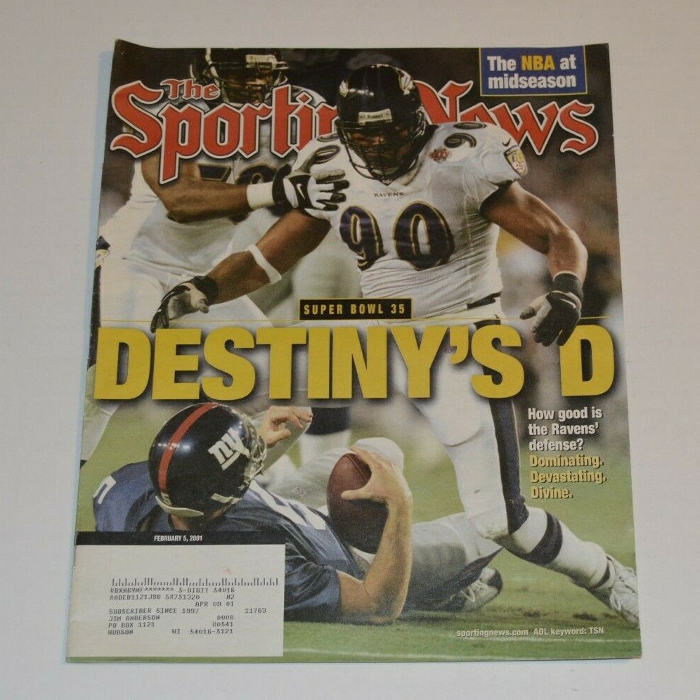 The Sporting News Magazine - Various Issues 2000 and 2001 - Pick Your ...