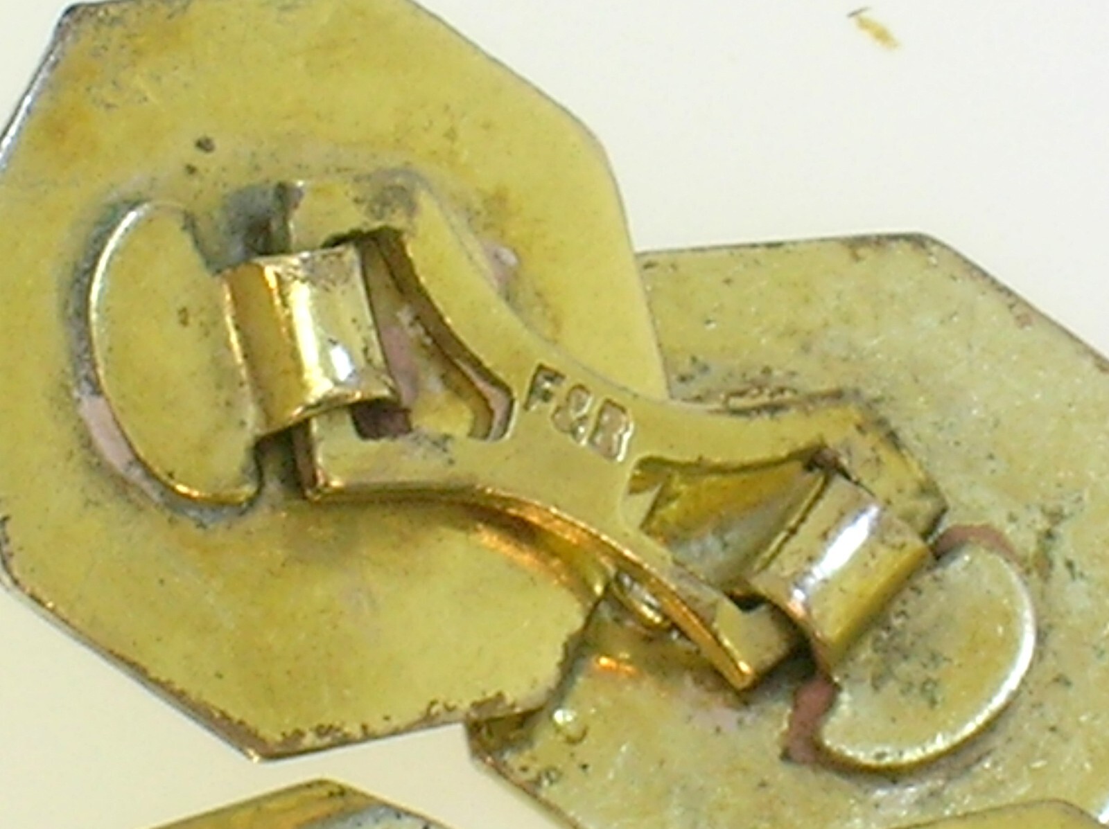 ANTIQUE FOSTER & BAILEY STERLING SILVER GOLD FILLED C… - Gem