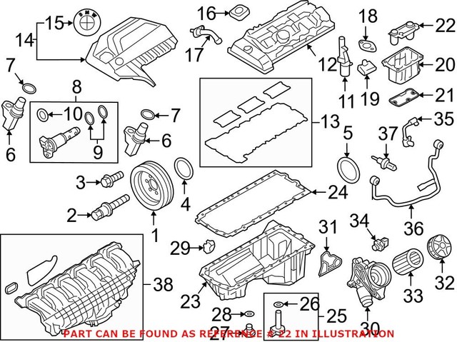 Genuine BMW OEM 11127570780 Screening Ignition Coil for sale online | eBay
