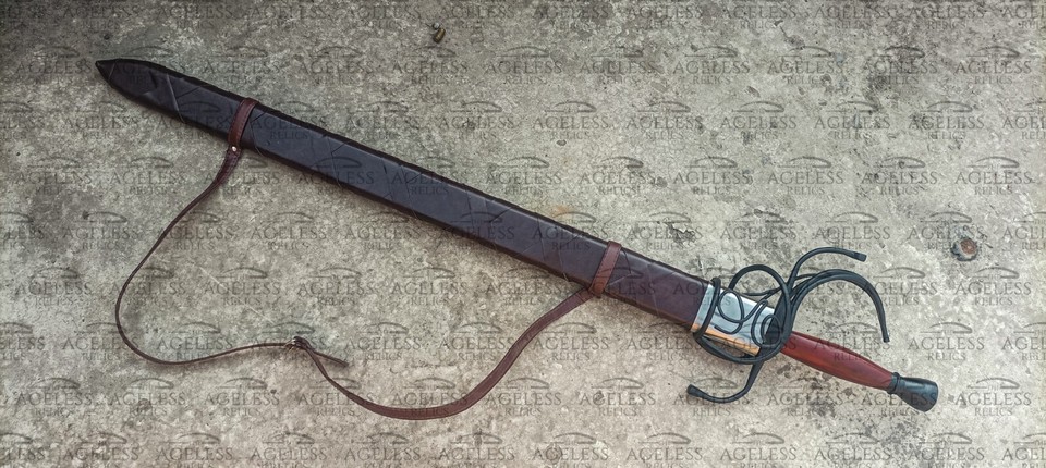 Fully Handmade Carbon Steel Medieval Rapier Sword, Rapier Greek Sword ...