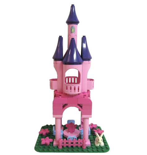 DUPLO Castle Tower Courtyard Garden Tea Party 4-Sided Balcony Pillars ...