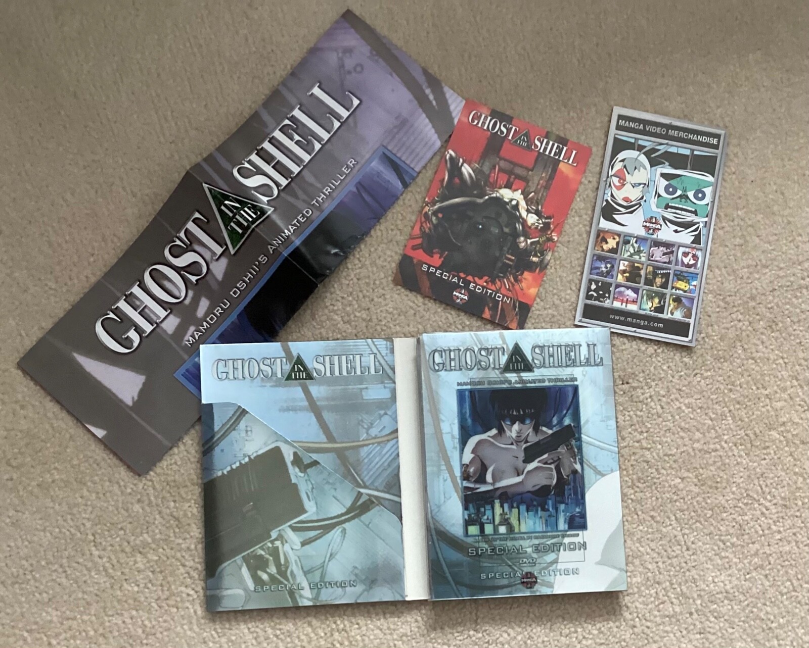 Ghost in the Shell (DVD, 2-Disc Set, Special Edition). UNRATED ...