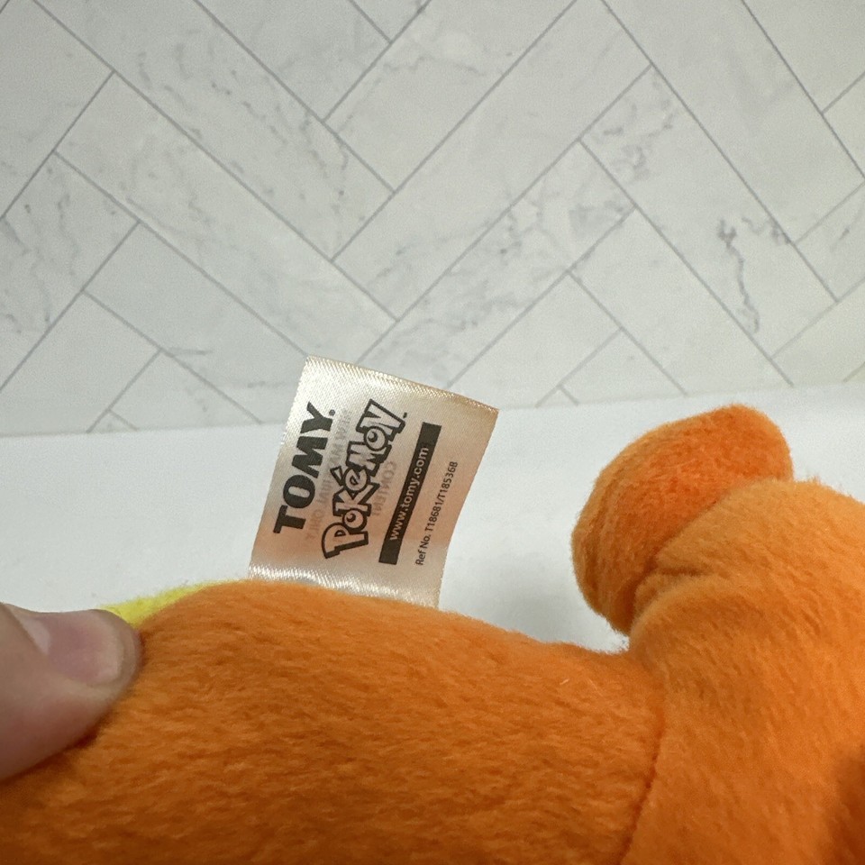 Pokemon X&Y 7" Charmander Orange Cute NWT & Small Crochet Charmander ...