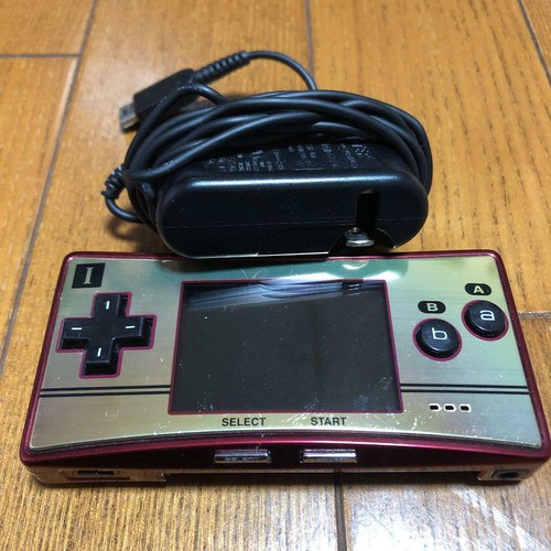Nintendo Game Boy Micro Famicom Console Red Limited color from Japan ...