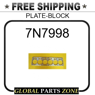 7N7998 - PLATE-BLOCK 1W1410 3747496 for Caterpillar (CAT) | eBay