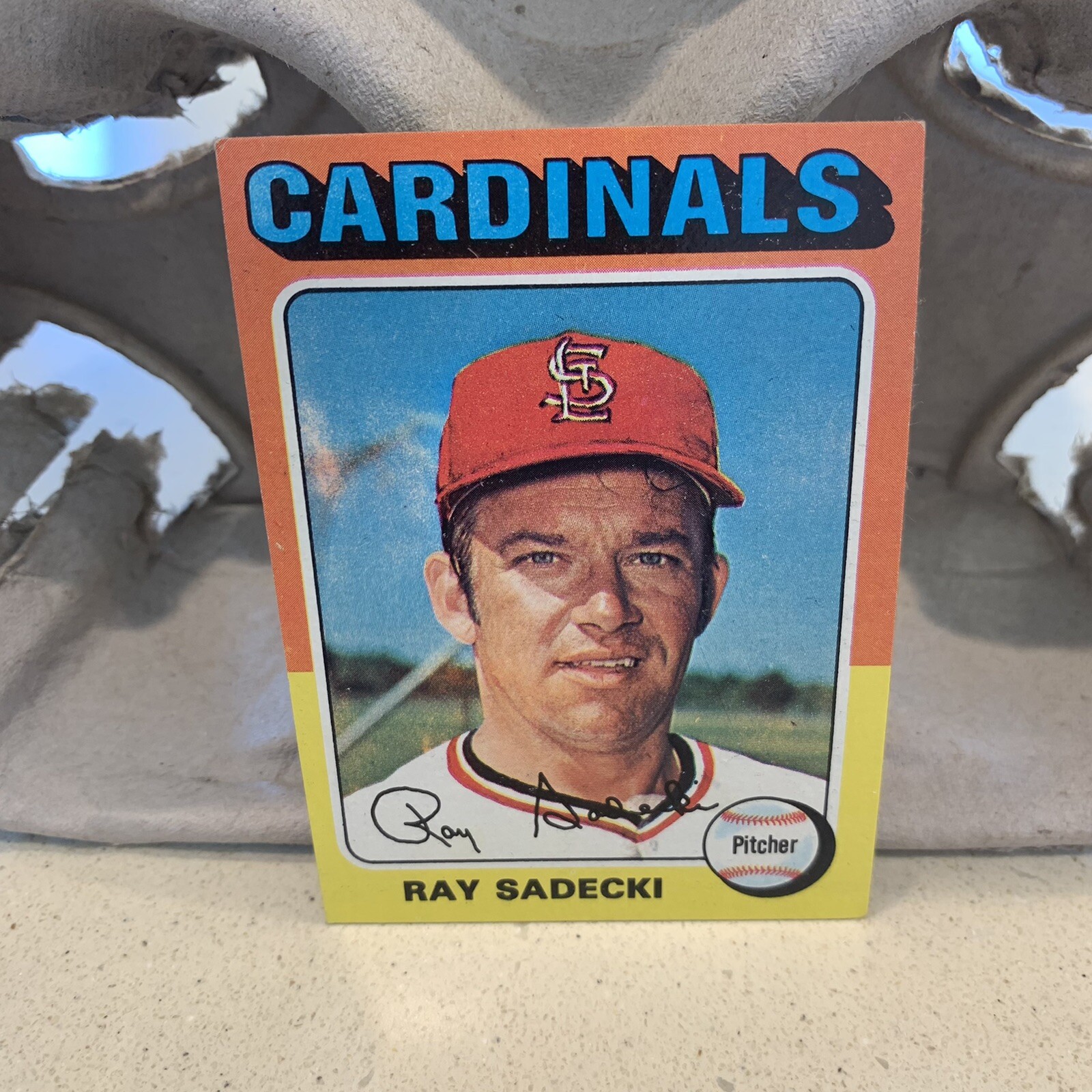 1975 Topps # 349 Ray Sadecki St. Louis Cardinals Baseball Card STL | eBay