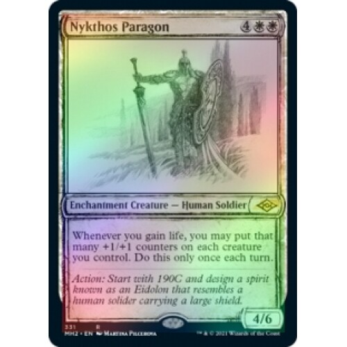 FOIL NYKTHOS PARAGON (SHOWCASE) X4 Modern Horizons 2 Magic MTG MINT ...