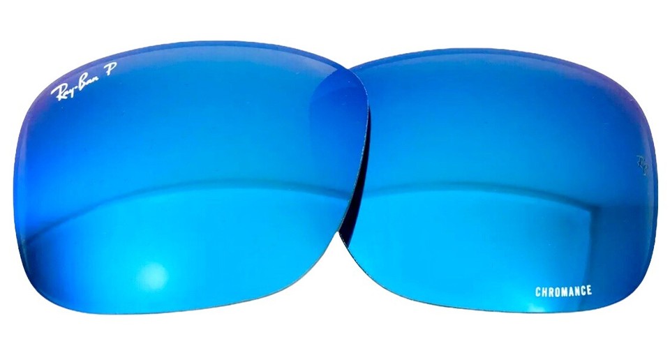 Ray Ban RB4264 Chromance Polarized Blue mirror replacement Lenses 58mm ...