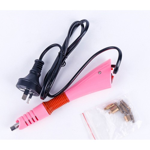Pink Applicator Wand Heat Gun for Hot Fix Rhinestone Iron-On Crystal ...