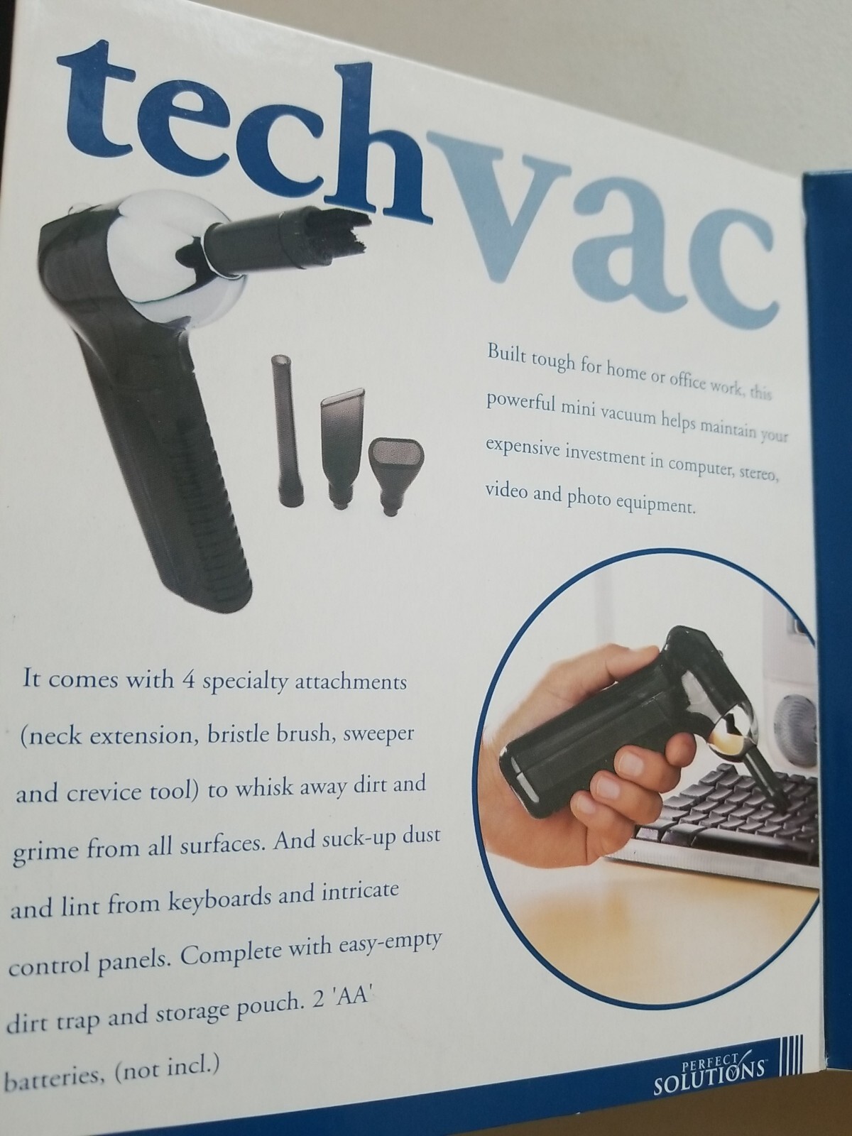 Solutions Techvac PS2039BK for sale online | eBay