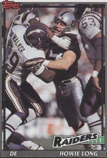 1991 Topps - Howie Long #95 for sale online | eBay