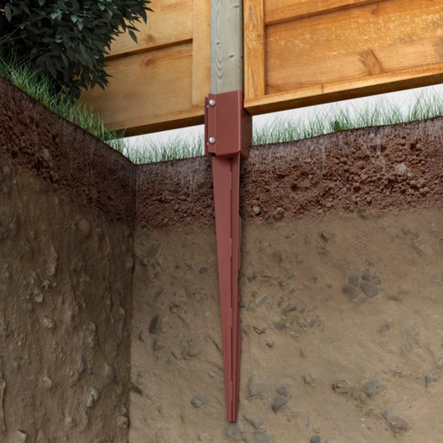 Fence Post Spikes 100mm Garden Post Decking | eBay UK