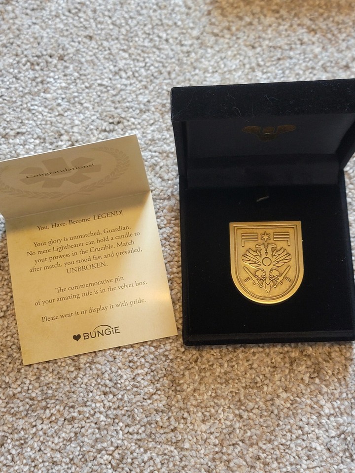 Destiny 2 Collectible Seal Pins - Bungie Rewards- Forsaken Era through ...
