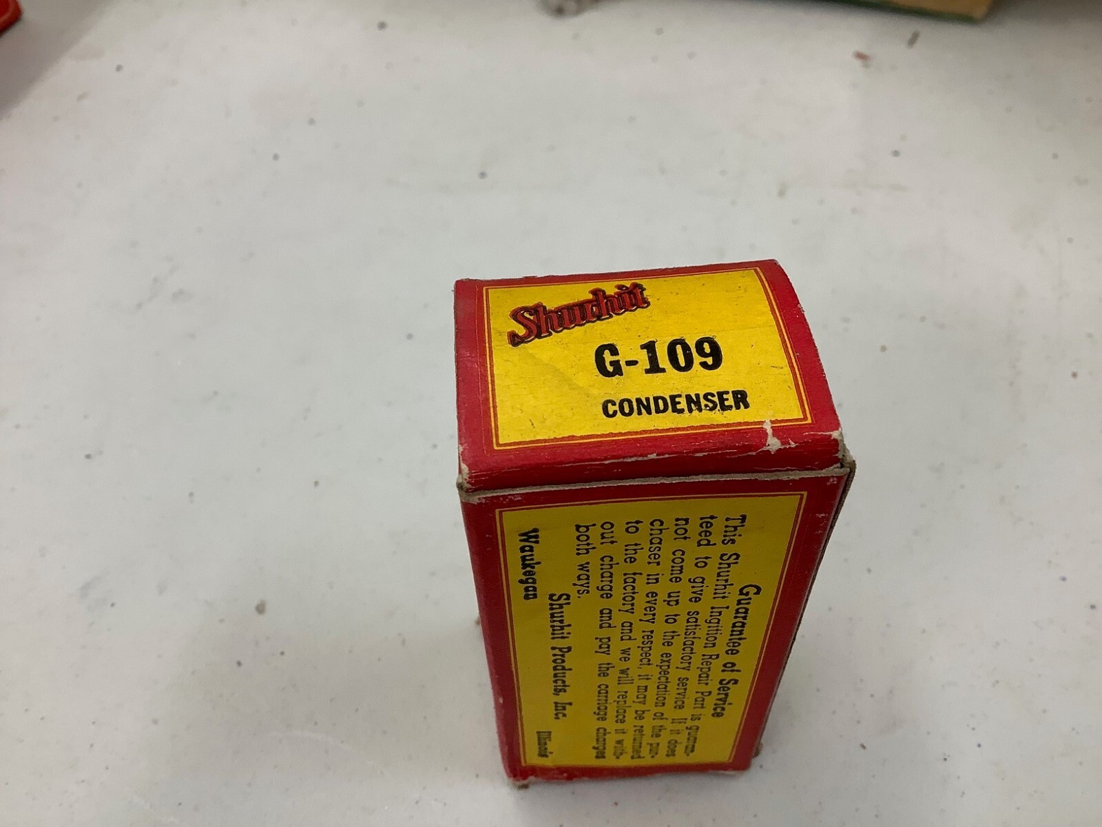 SHURHIT G-109-NEW IGNITION CONDENSER; PREMIUM QUALITY PART | eBay