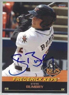 2011 Choice Sportscards Frederick Keys Steve Bumbry #05 IP autograph ...