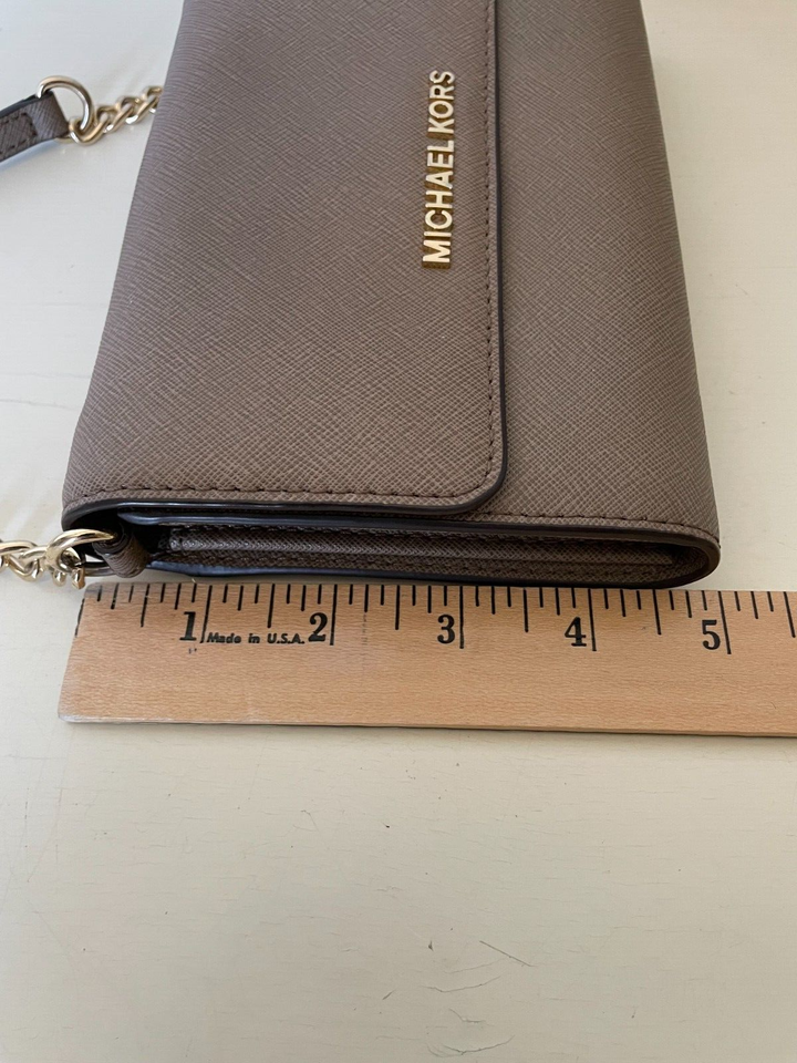 Michael Kors Daniela 3-in-one Crossbody Bag/Large Wallet Saffiano ...