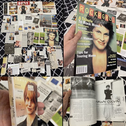 Rare SHAWN COLVIN Scrapbook Cassette Single ROCKRGRL Back Issue ...