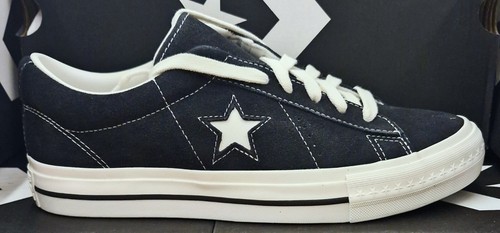 Converse Men One Star 95 OX Black/Vintage White Everyday Sneaker ...