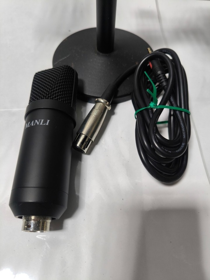 "2FN26" MANLI AUA03T condenser microphone Present condition Operation ...