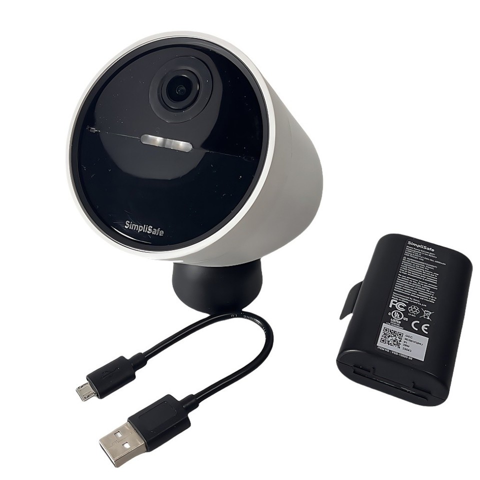 SimpliSafe Outdoor Wireless Security Camera 1080P Active Guard Motion ...
