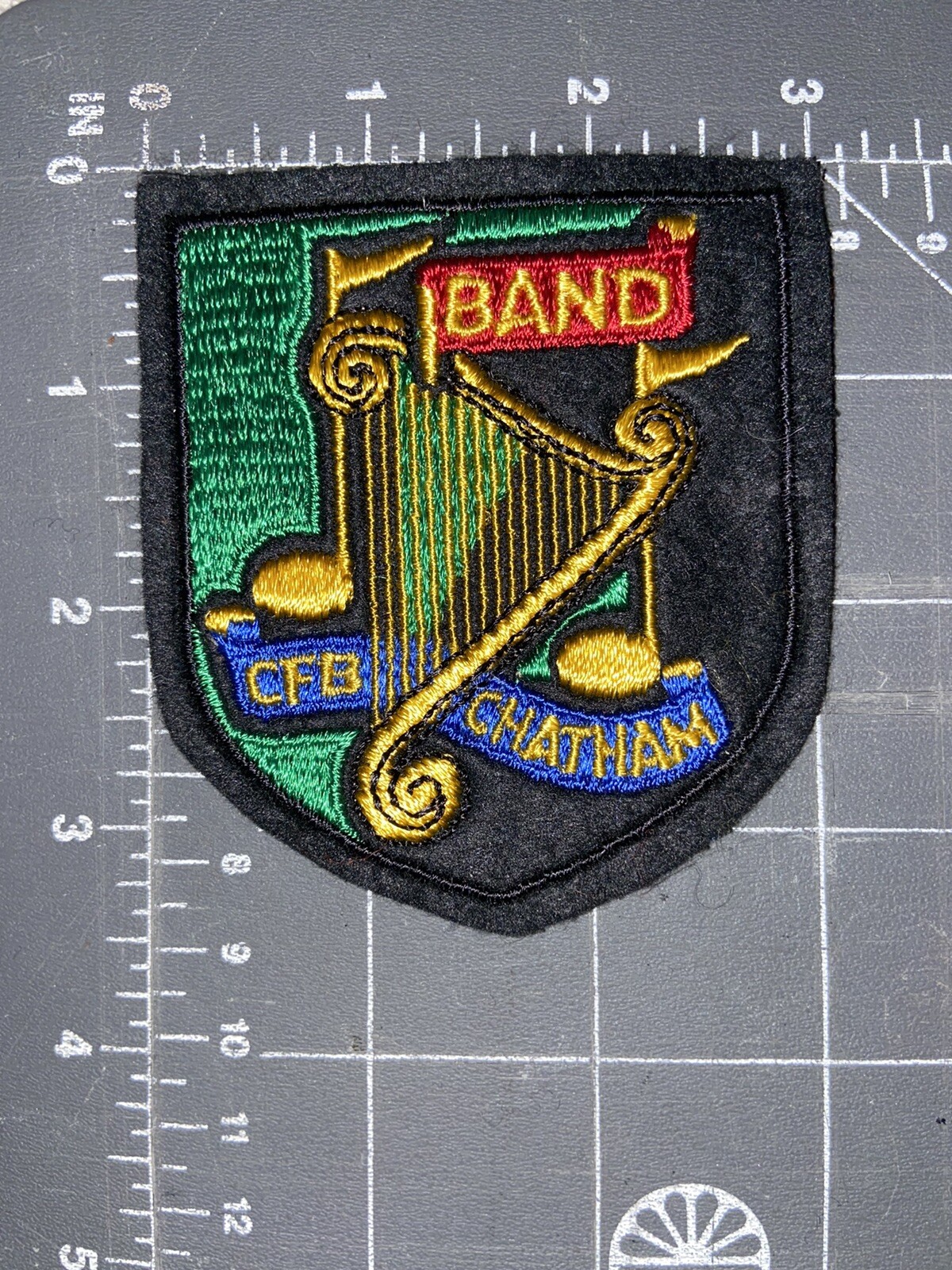 Vintage CFB Chatham Band Patch Canadian Forces Base New Brunswick ...