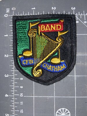 Vintage CFB Chatham Band Patch Canadian Forces Base New Brunswick ...