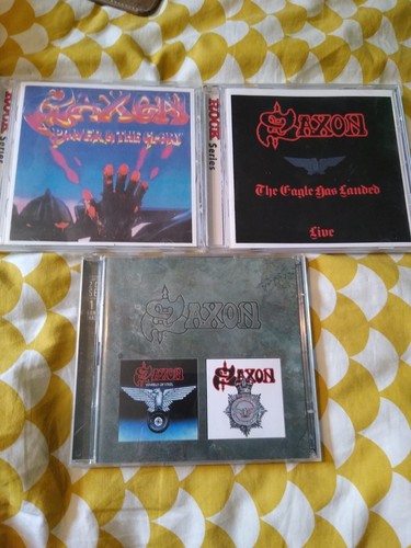 Saxon cd job lot bundle NWOBH heavy metal rock thrash (Judas priest ...