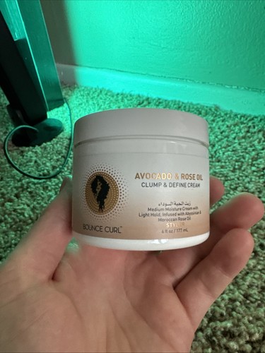 Bounce Curl Avocado & Rose Oil Clump & Define Cream for Curly Frizzy ...