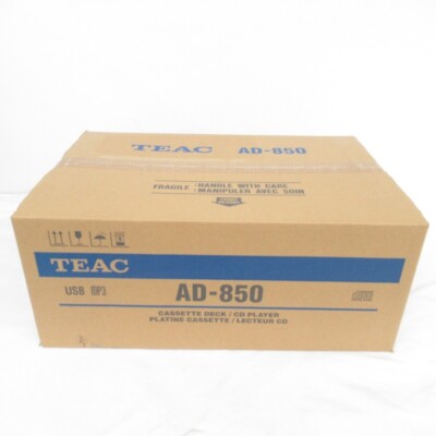 TEAC AD-850-SE Cassette Deck CD Player USB Memory Recording Playing ...
